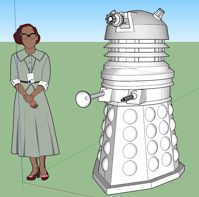 Create 3d models of items on sketchup for games and 3d printing by Josh ...