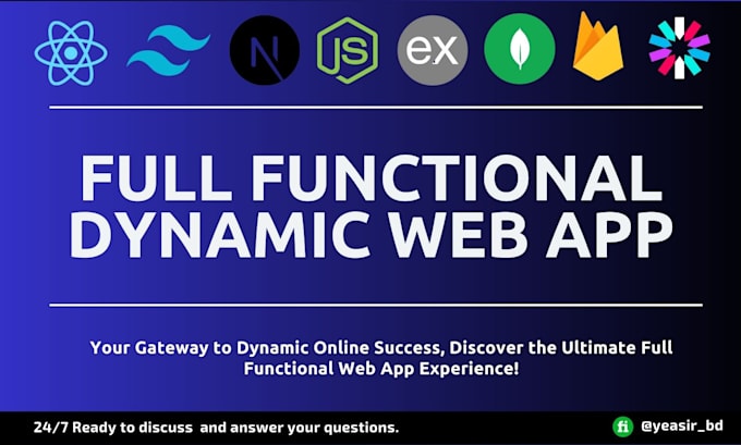 Develop dynamic react website using node js for backend by Ysarafat_bd ...