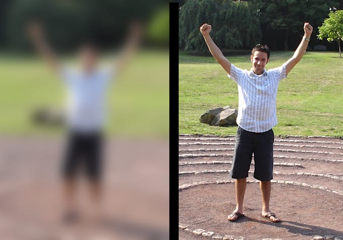 Improve and fix photo from low resolution to high resolution by ...