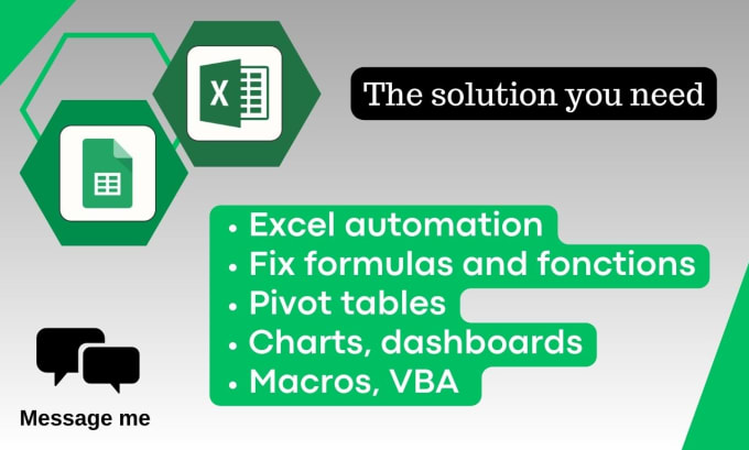 Create excel spreadsheets, vba, macros and formulas by Youssef_123 | Fiverr Create excel spreadsheets, vba, macros and formulas by Youssef_123 | Fiverr