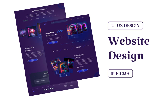 Design a stunning, modern, and unique website ui ux by Tahiratechcave ...