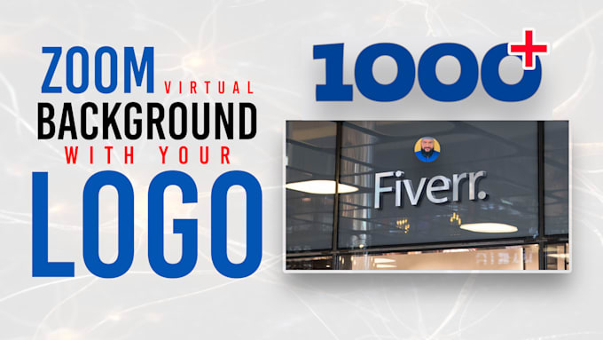 Design a custom zoom virtual background with your logo by Rehmat_zoom8 ...