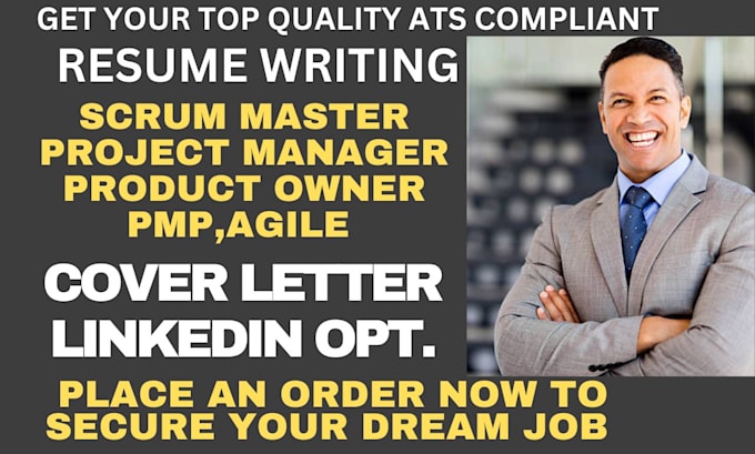 Write scrum master resume, scrum master, pmp, agile resume, project ...