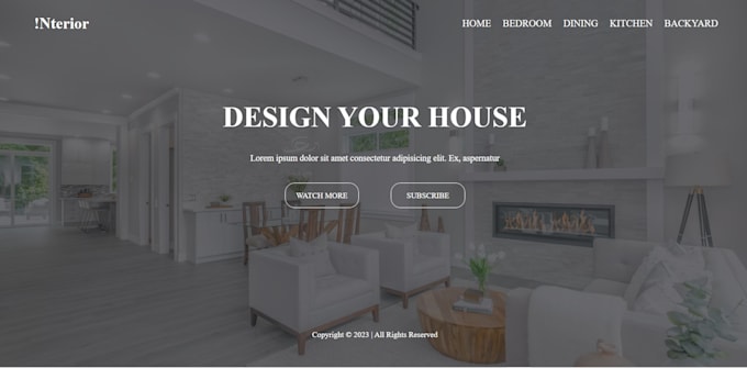 Create websites using html, css and javascript by Mansi2063 | Fiverr