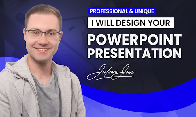 Design you a unique and professional powerpoint presentation by ...