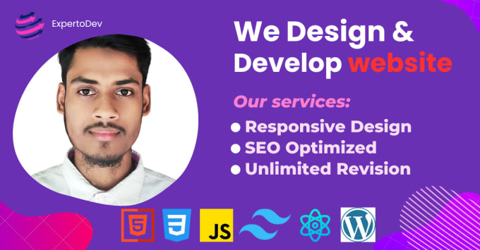 Create Html5 Vanilla Css Bootstrap Javascript Landing Page By Lipyasmaakter Fiverr