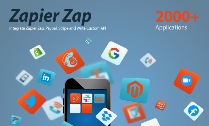 Integrate zapier zap, paypal, stripe and write custom api by ...