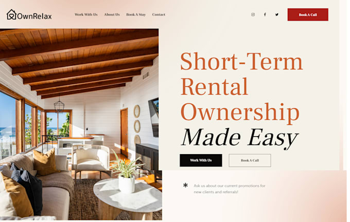 Build short term rental website, short term rental website, short term ...