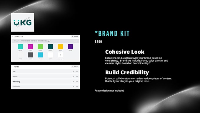 Create a custom brand kit by Isami_daehn | Fiverr