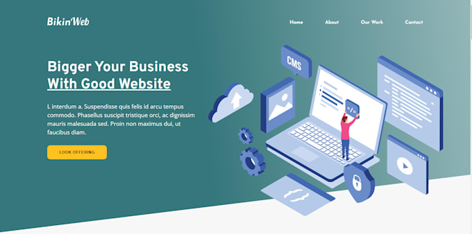Turn your figma psd web design to html css js react next js by Mahardikabayusb | Fiverr