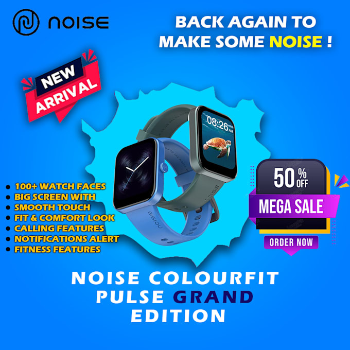 Make designs of social media platforms , promoting your products ...