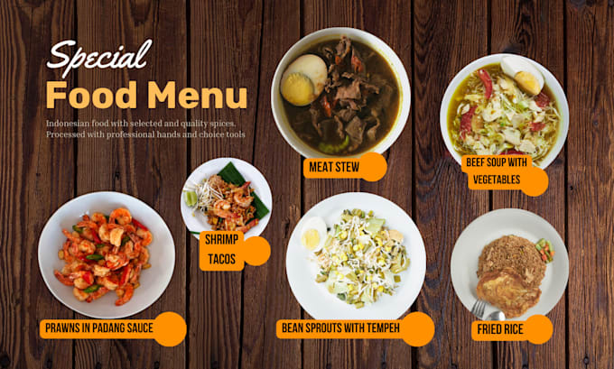 Design a menu card, restaurant card and price menu by Shaniinterprice ...