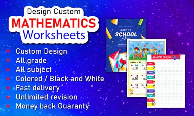 Create interactive high quality, coloring, math worksheets for all ...