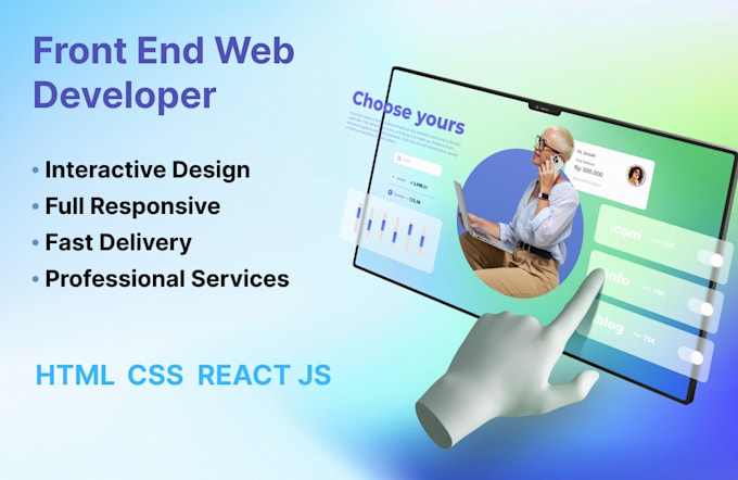Create frontend webpages using html5, css3, and reactjs by Akhil_mohan ...