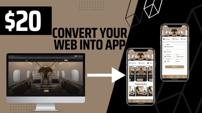 Convert your website into mobile application using flutter by Sameerstg ...