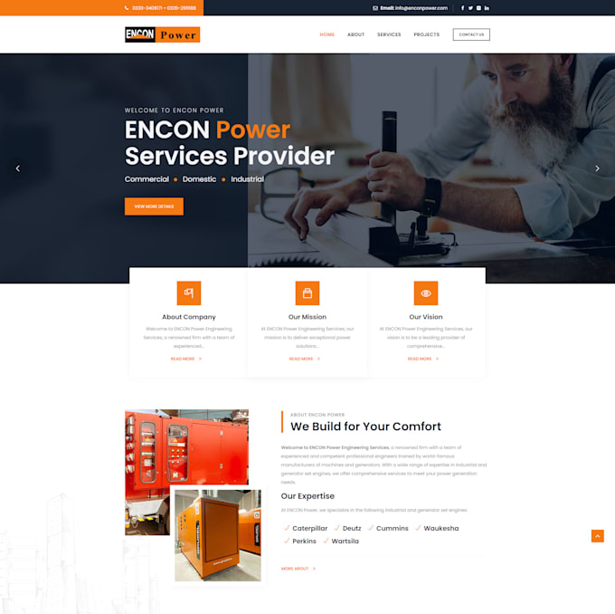 Create responsive landing page, professional website by Tahreemwaqas | Fiverr