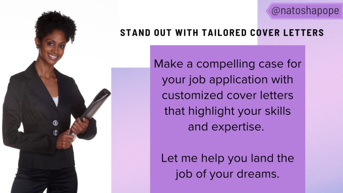 Craft captivating cover letters for tailored job applications by ... Craft captivating cover letters for tailored job applications by ...