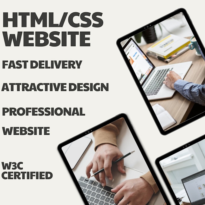Develop website for you with html css by Monubaba222 | Fiverr