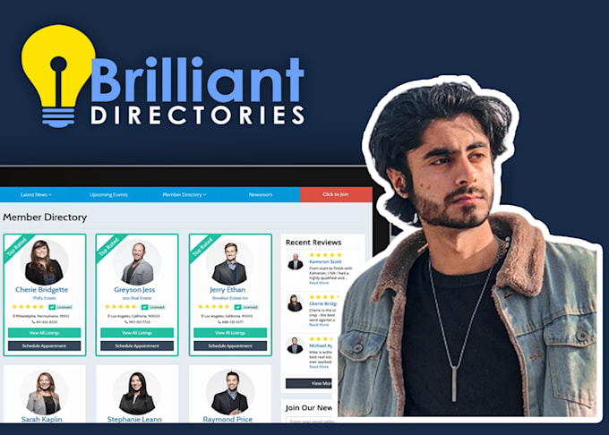 Setup and customize brilliant directories website professionally by Shaheerahmed338 | Fiverr