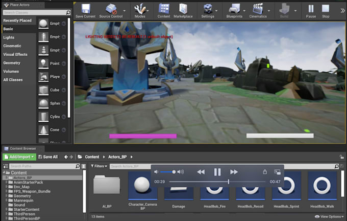Do Unreal Engine Game Development High Quality Multiplayer Ue5 Blueprint Game By Manisharjun 