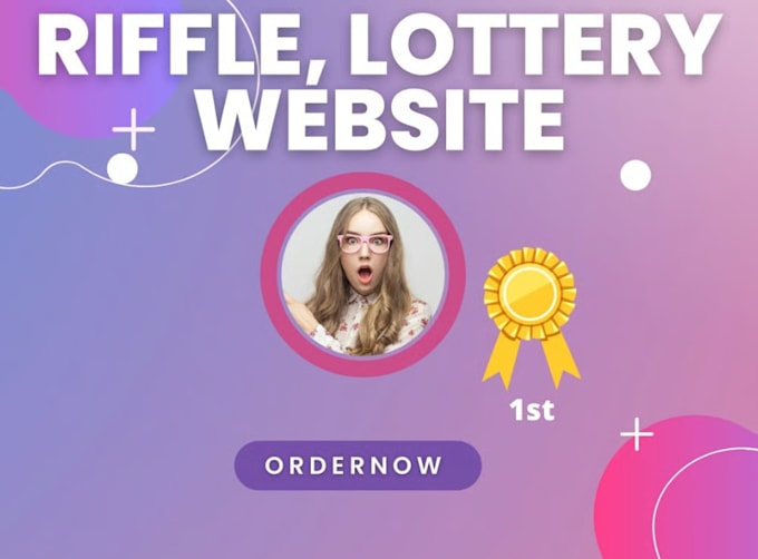 Create a competition and raffle website for raffle business, draw website