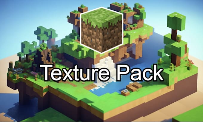 Design a custom simple minecraft texture pack by Fefelo4k | Fiverr