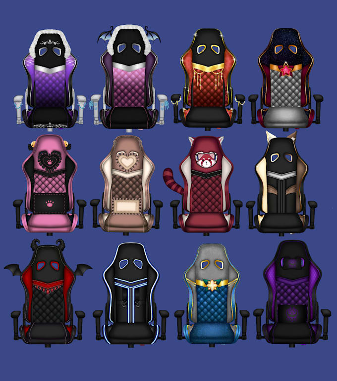 Do custom vtuber chairs by Thejawahunterr | Fiverr