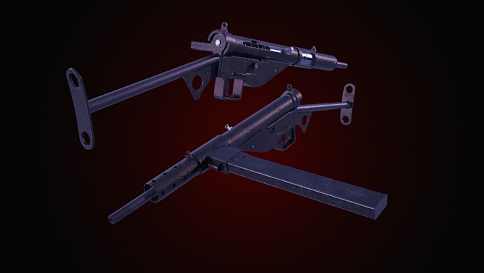 Fps Animation 3d Gun Animation 3d Weapon Animation 3d Machine Gun