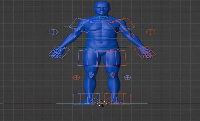 Rig3d Character Model Riy Auto Pro Rig Mixamo Rig Blender Rig 3d Rigging By