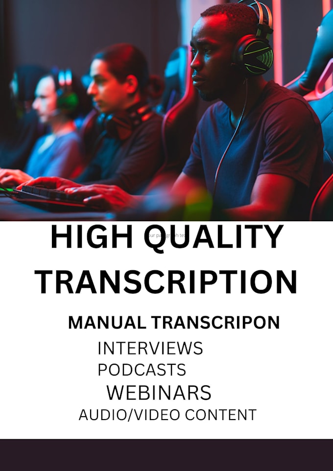 Transcribe With Precision Transforming Speech Into Text By