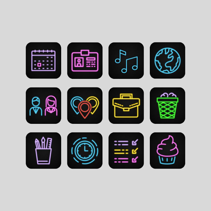 Design app icon which can be flat and gradient in adobe illustrator by ...