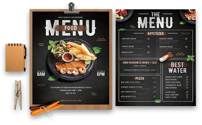 Make food menu, restaurant menu, and price list menu by Seoby_umar19 ...