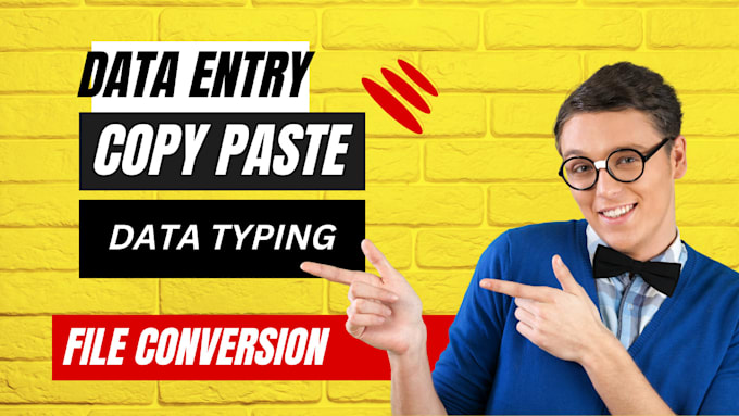 Do fastest data entry and data typing in ms office by Areebakz | Fiverr