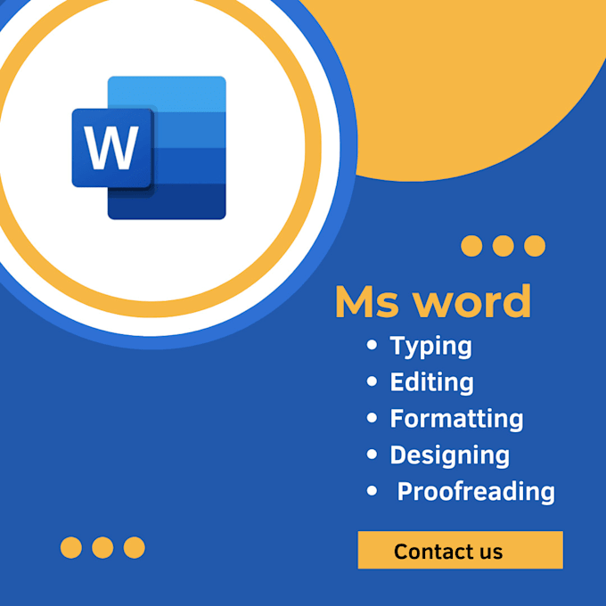 Expertly create ,edit ,format and design ms word documents by Sehar ...