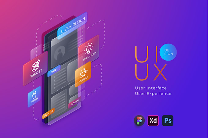 Create Attractive Ui Design For Your Website And Mobile By Jannatmowa Fiverr