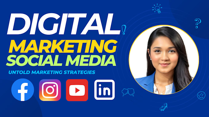 Do strategic digital marketing for fb, insta, yt, linkedin by Md_fahim507 | Fiverr