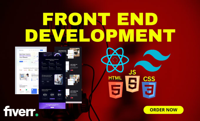 Be Expert React Front End Web Developer Html Css Bootstrap Tailwind Css By Yusufweb Fiverr
