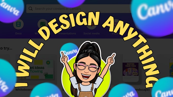 Create any design using canva by Ayushi_canva | Fiverr