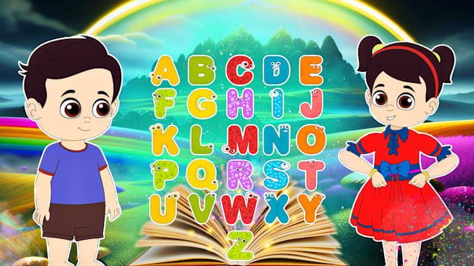 Create 2d animated rhymes and songs for kids by Mahinoor0 | Fiverr