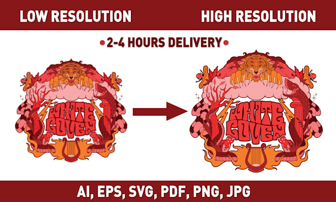 Convert any raster image or logo into high resolution vector by Mr_binz ...