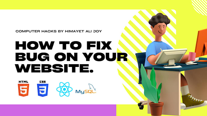 Do fix your digital product bug by Himayetjoy | Fiverr