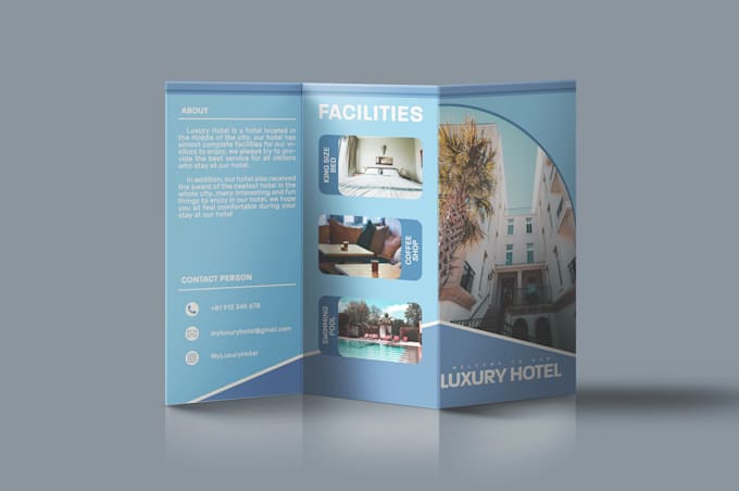 Design attractive pamphlet brochure by Jitiart | Fiverr