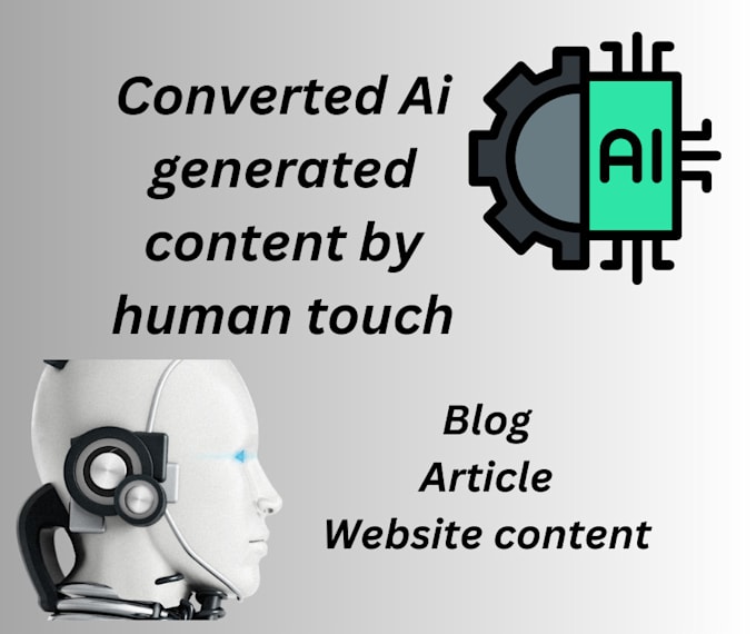 Edit and polish your ai generated content by Nom757 | Fiverr