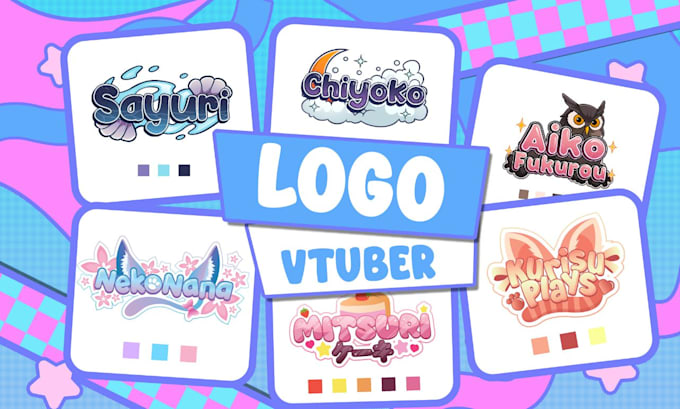 Create awesome vtuber logo for your stream channel on twitch or youtube ...