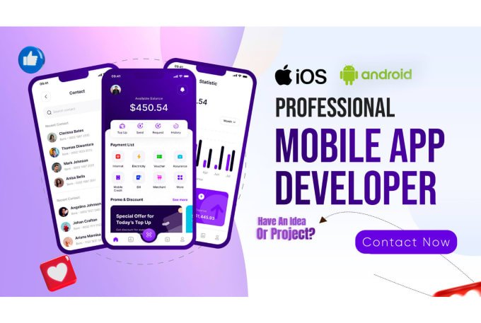 Develop cross platform mobile application using react native flutter by ... Develop cross platform mobile application using react native flutter by ...