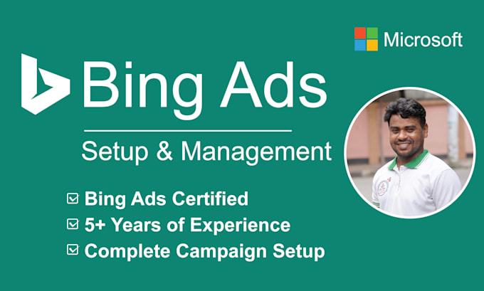 Setup your microsoft bing ads ppc campaigns by Ppc_amirul | Fiverr