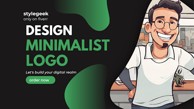 Design a professional minimalist logo design by Stylegeekstyle | Fiverr
