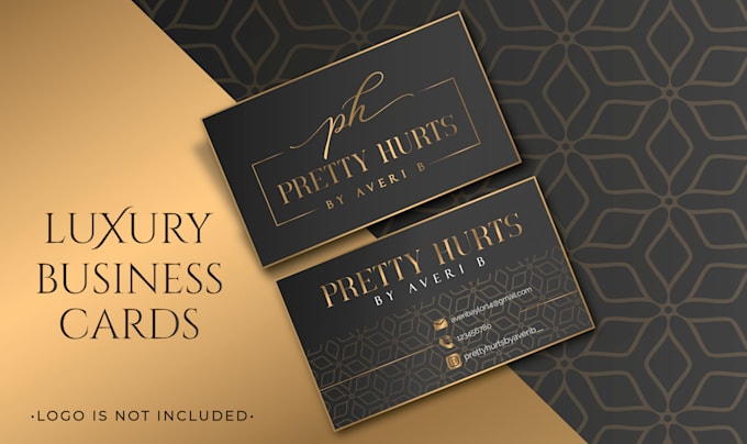 Design luxury and elegant print ready business cards for you by Artista ...
