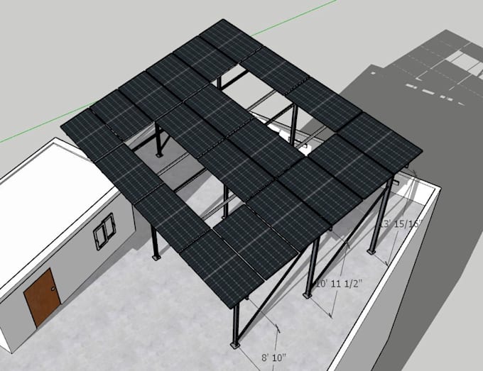 Design solar pv systems using pvsyst, sketchup, autocad by ...