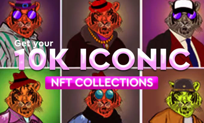 Create original nft art and produce 1k, 5k, 10k collections by Smartfirmitatis | Fiverr